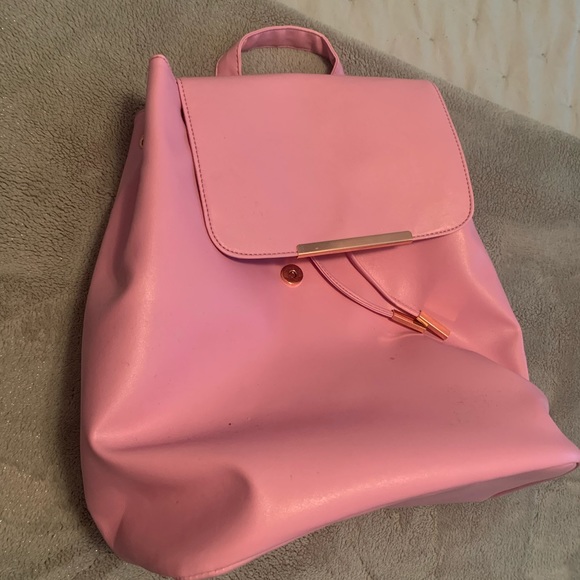 Bags | Light Pink Large Backpack | Poshmark
